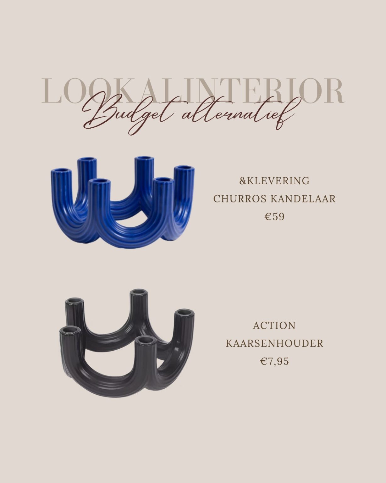 Lookalikes voor jouw interieur - Lookalinterior